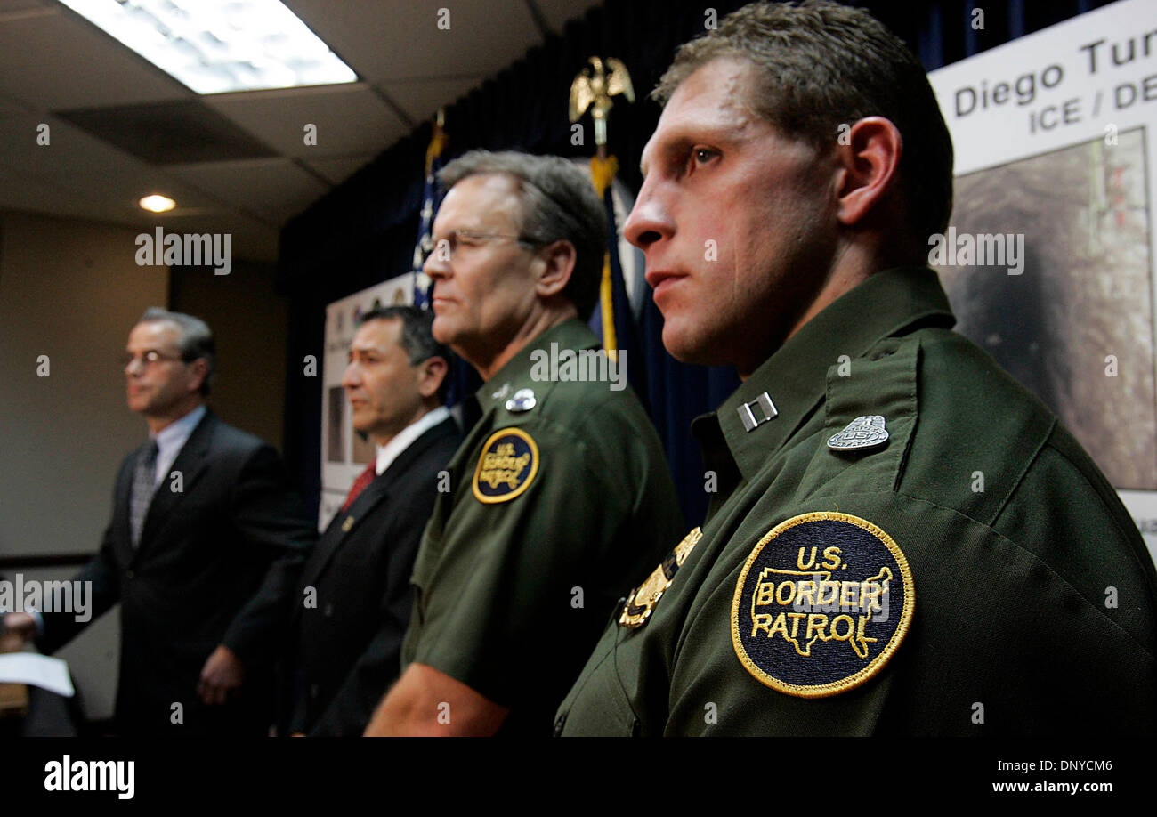 Jan 26, 2006; San Diego, CA, USA; Richard Kite, Border Patrol ...