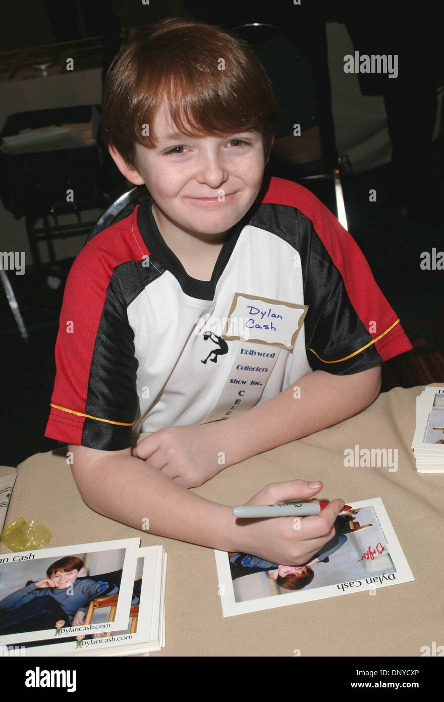 Jan 27, 2006; Burbank, CA, USA; Actor DYLAN CASH attends the Hollywood ...