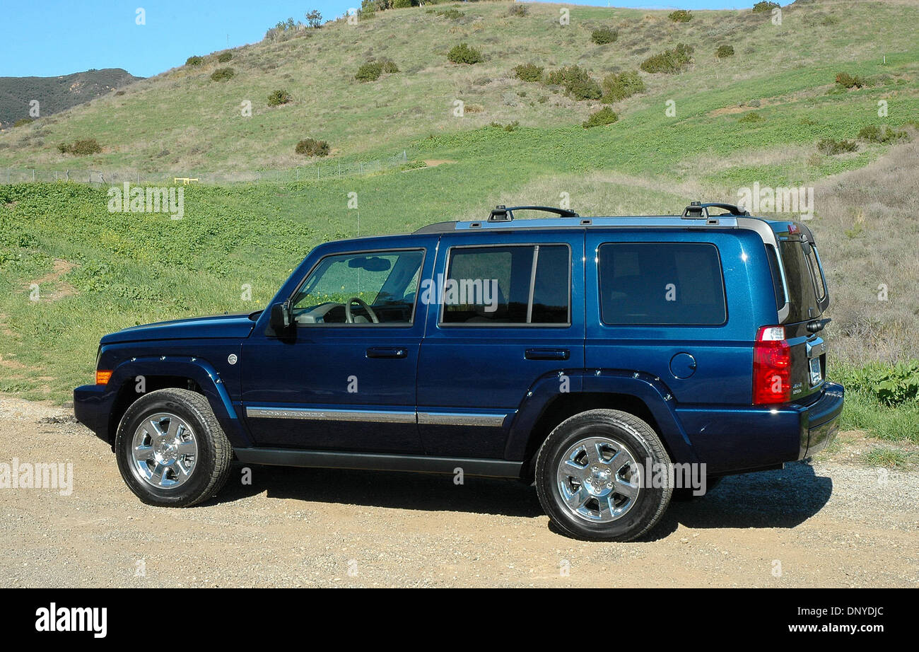 Jan 28, 2006; Los Angeles, CA, USA; Jeep Commander Limited HEMI is one ...