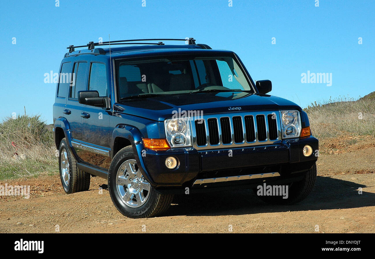 Jan 28, 2006; Los Angeles, CA, USA; Jeep Commander Limited HEMI is one ...