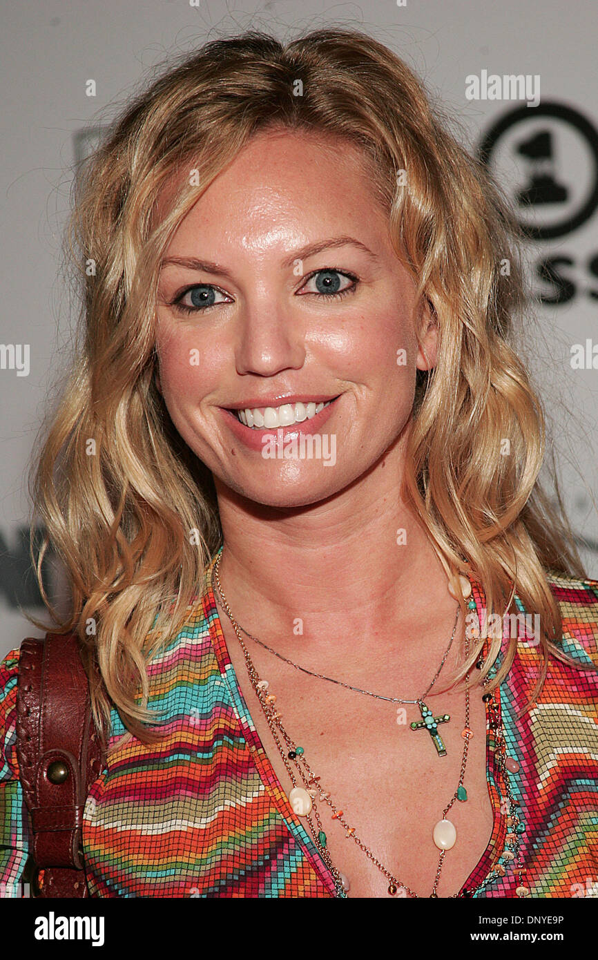 Jan 28, 2006; Hollywood, CA, USA; Actress BARRET SWATEK during arrivals ...