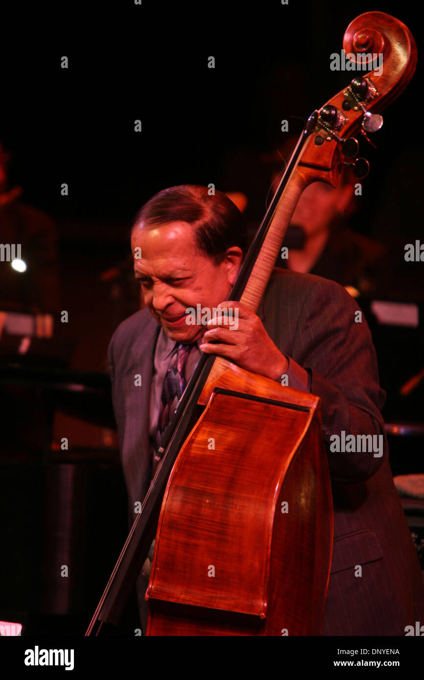 Jan 28, 2006; New York, NY, USA; Israel 'Cachao' Lopez performing in ...