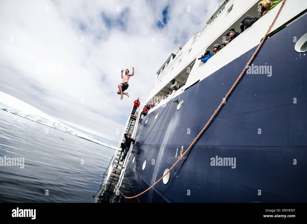 Polar plunge antarctica hi-res stock photography and images - Alamy