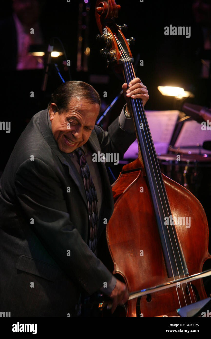 Jan 28, 2006; New York, NY, USA; Israel 'Cachao' Lopez performing in ...