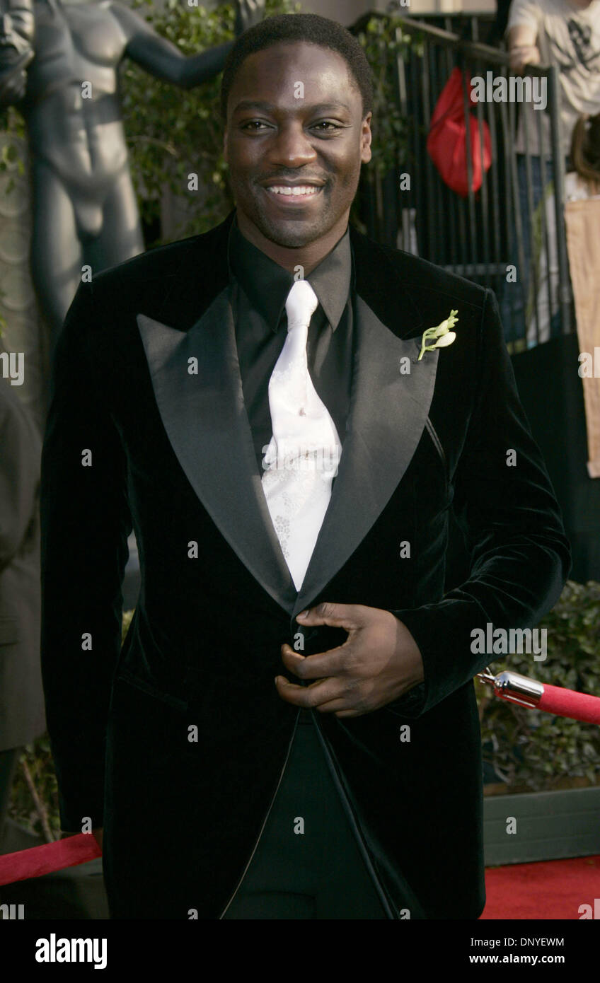 Jan 29, 2006; Los Angeles, CA, USA; ADEWALE AKINNUOYE-AGBAJE arriving ...