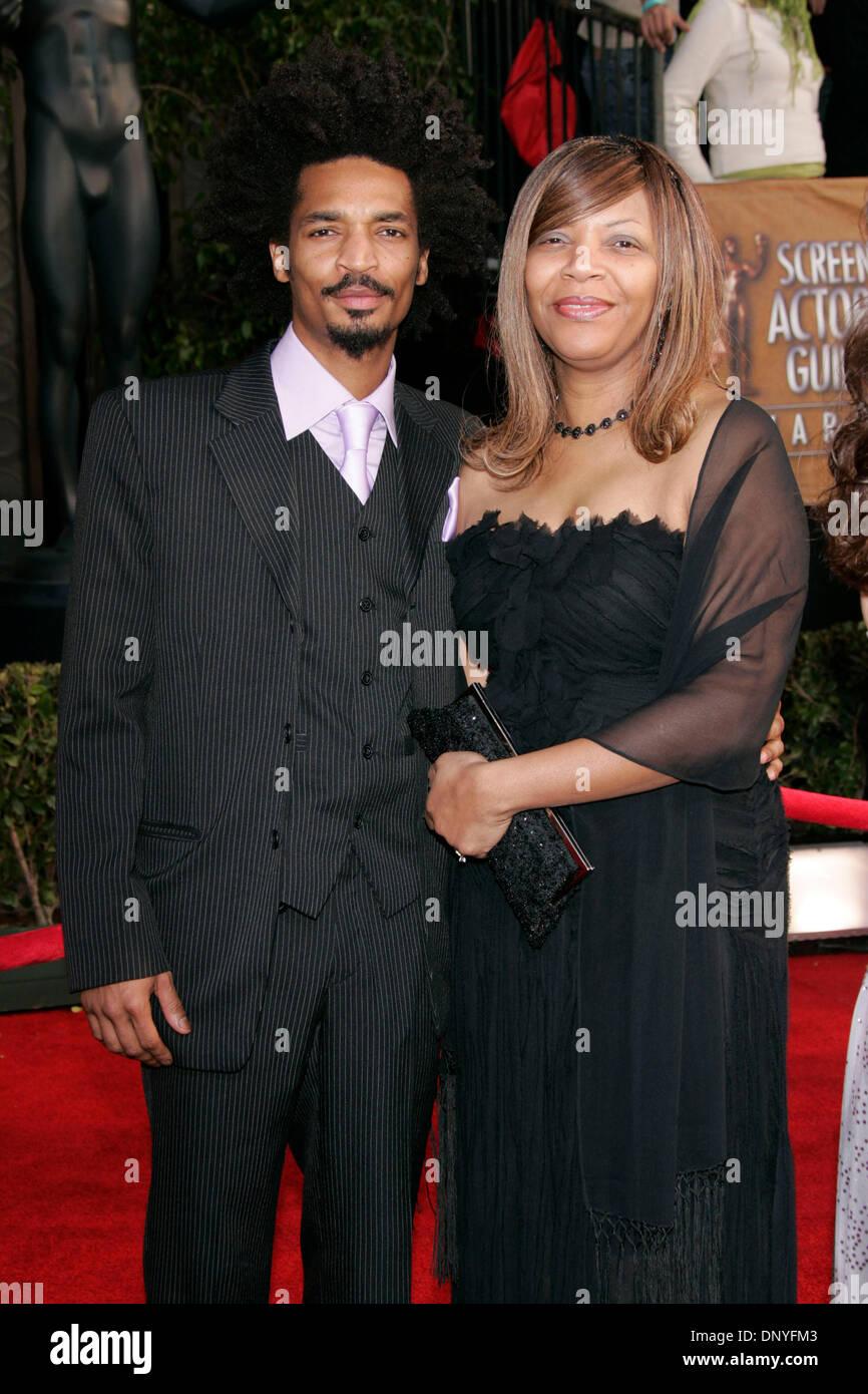 Jan 29, 2006; Los Angeles, CA, USA; EDDIE STEEPLES and guest arriving ...