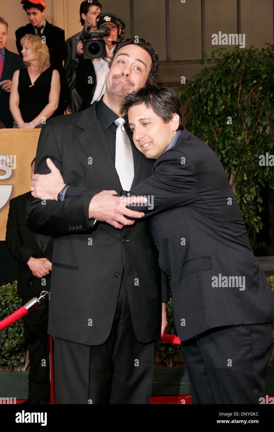 Jan 29, 2006; Los Angeles, CA, USA; Actors RAY ROMANO and BRAD GARRETT ...
