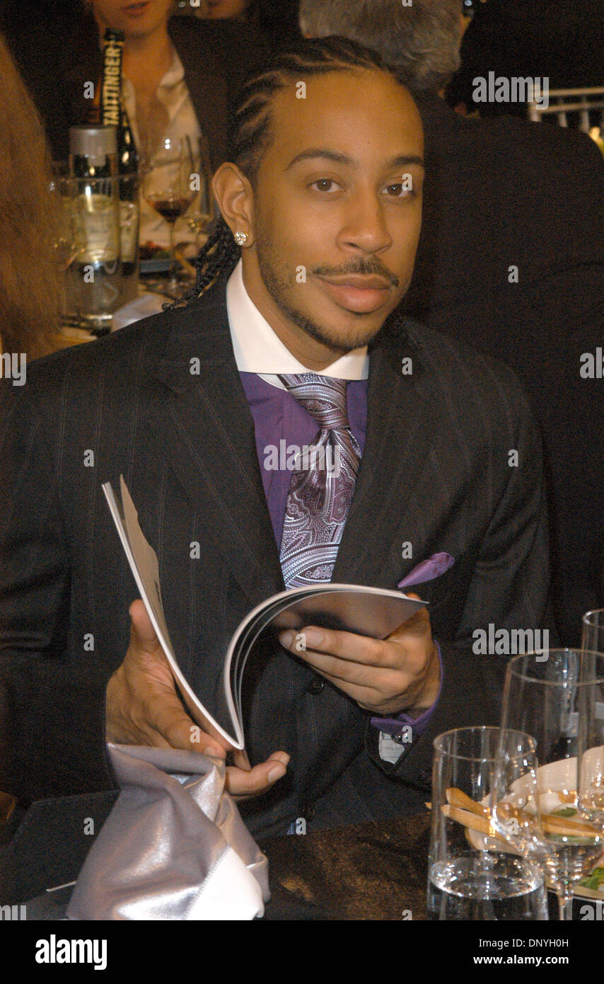 Jan 29, 2006; Los Angeles, CA, USA; Rapper LUDACRIS in the audience ...