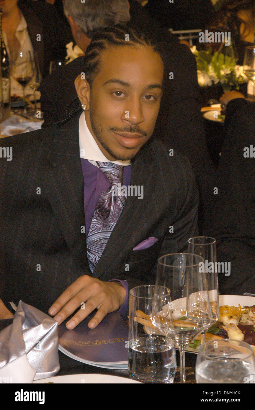 Jan 29, 2006; Los Angeles, CA, USA; Rapper LUDACRIS in the audience ...