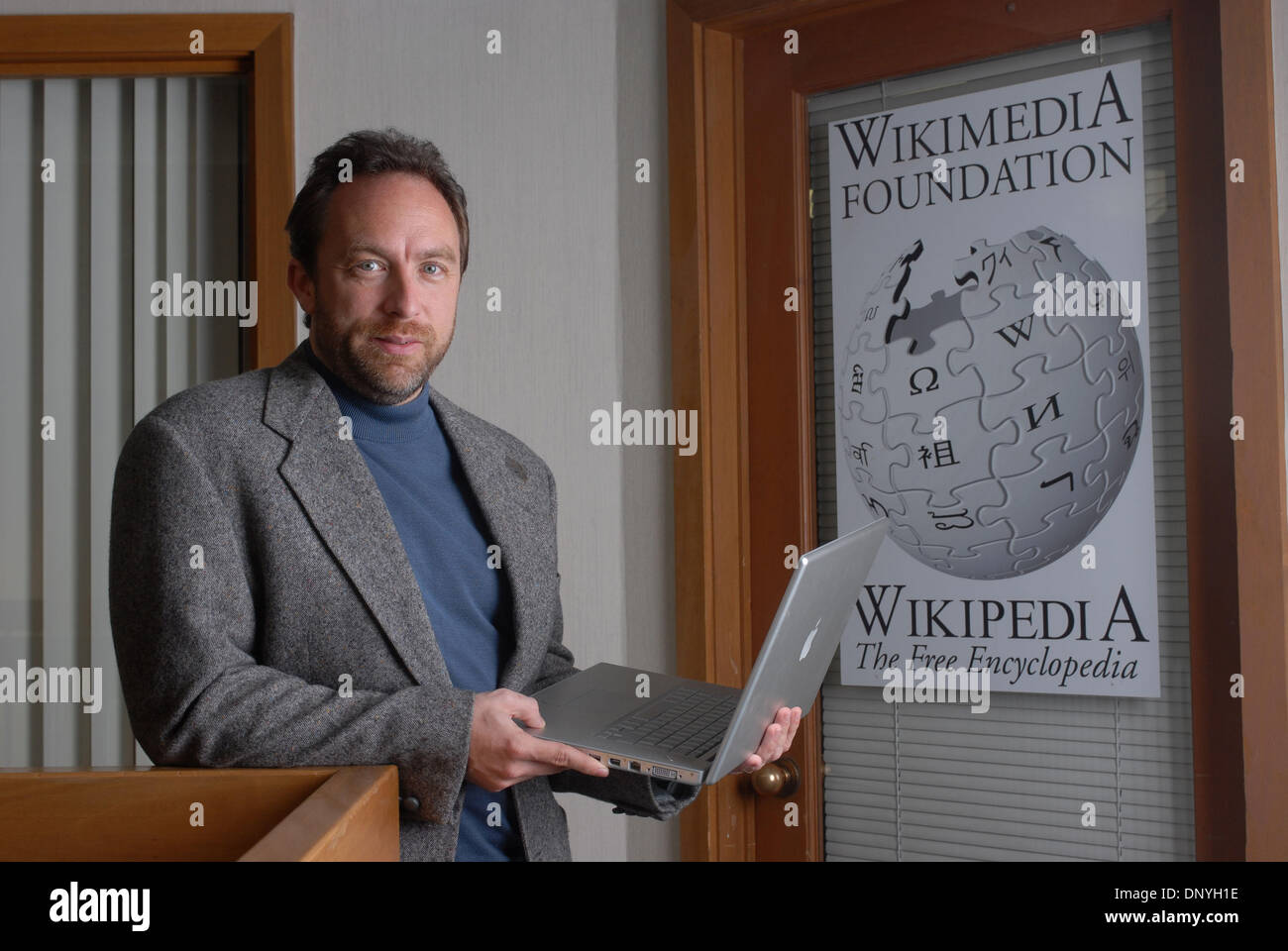 May 01, 2006 - St. Petersburg, Florida, USA - Wikipedia founder JIMMY ...