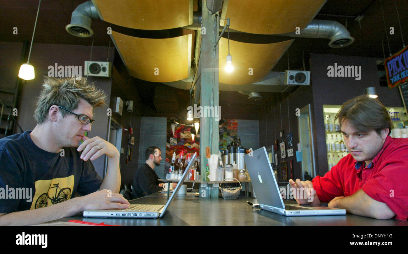 Nov 04, 2003; Minneapolis, MN, USA; (Left to right) Trevor Lettman and ...