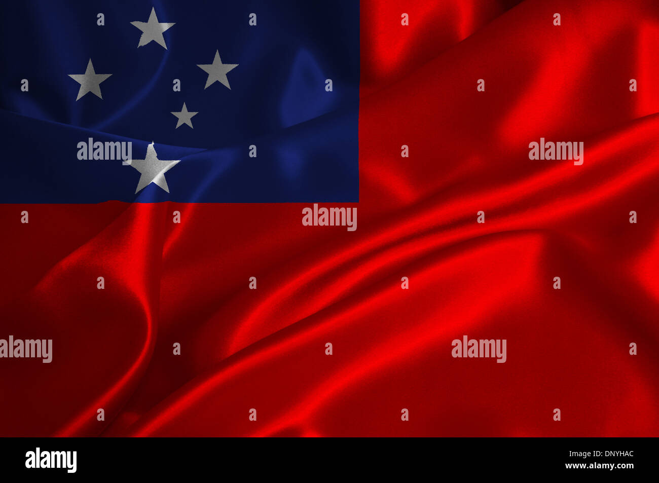 Samoan flag hi-res stock photography and images - Alamy