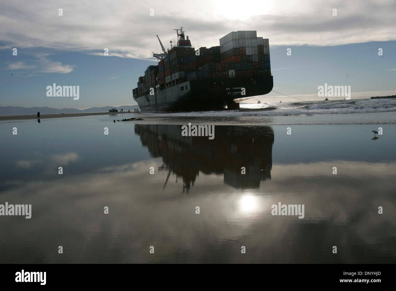 Jan 29, 2006; Ensenada, BC., Baja California, MEXICO; The APL Panama ...