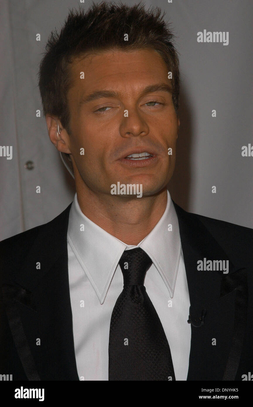 Jan 29, 2006; Los Angeles, CA, USA; RYAN SEACREST during arrivals at ...