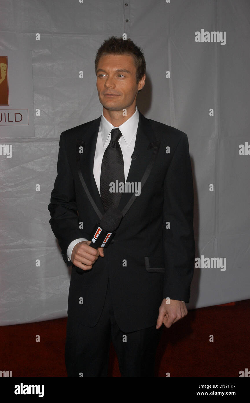 Jan 29, 2006; Los Angeles, CA, USA; RYAN SEACREST during arrivals at ...