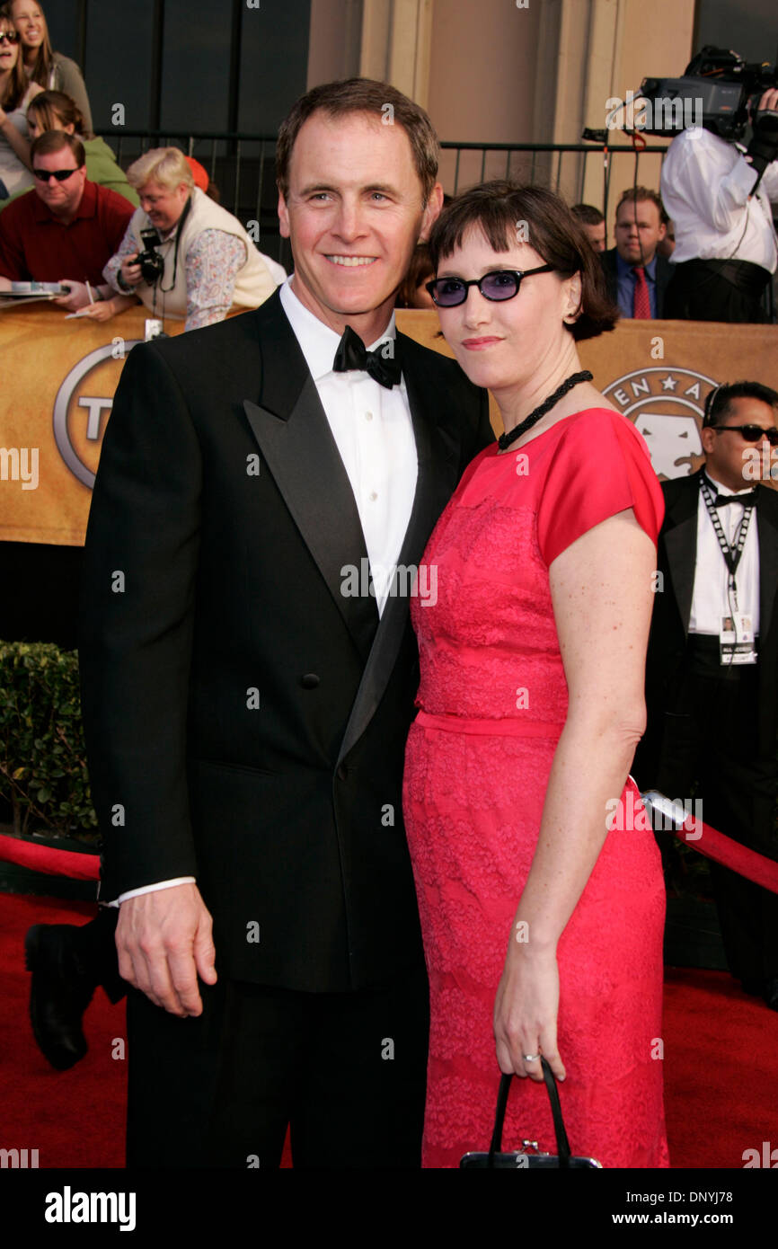 Jan 29, 2006; Los Angeles, CA, USA; Actor MARK MOSES and guest arriving ...