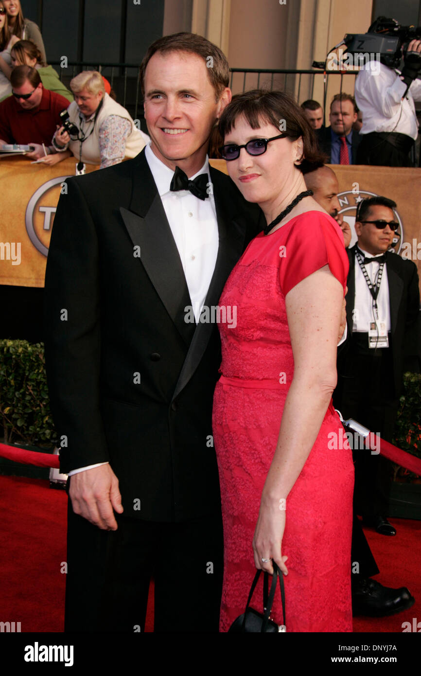 Jan 29, 2006; Los Angeles, CA, USA; Actor MARK MOSES and guest arriving ...