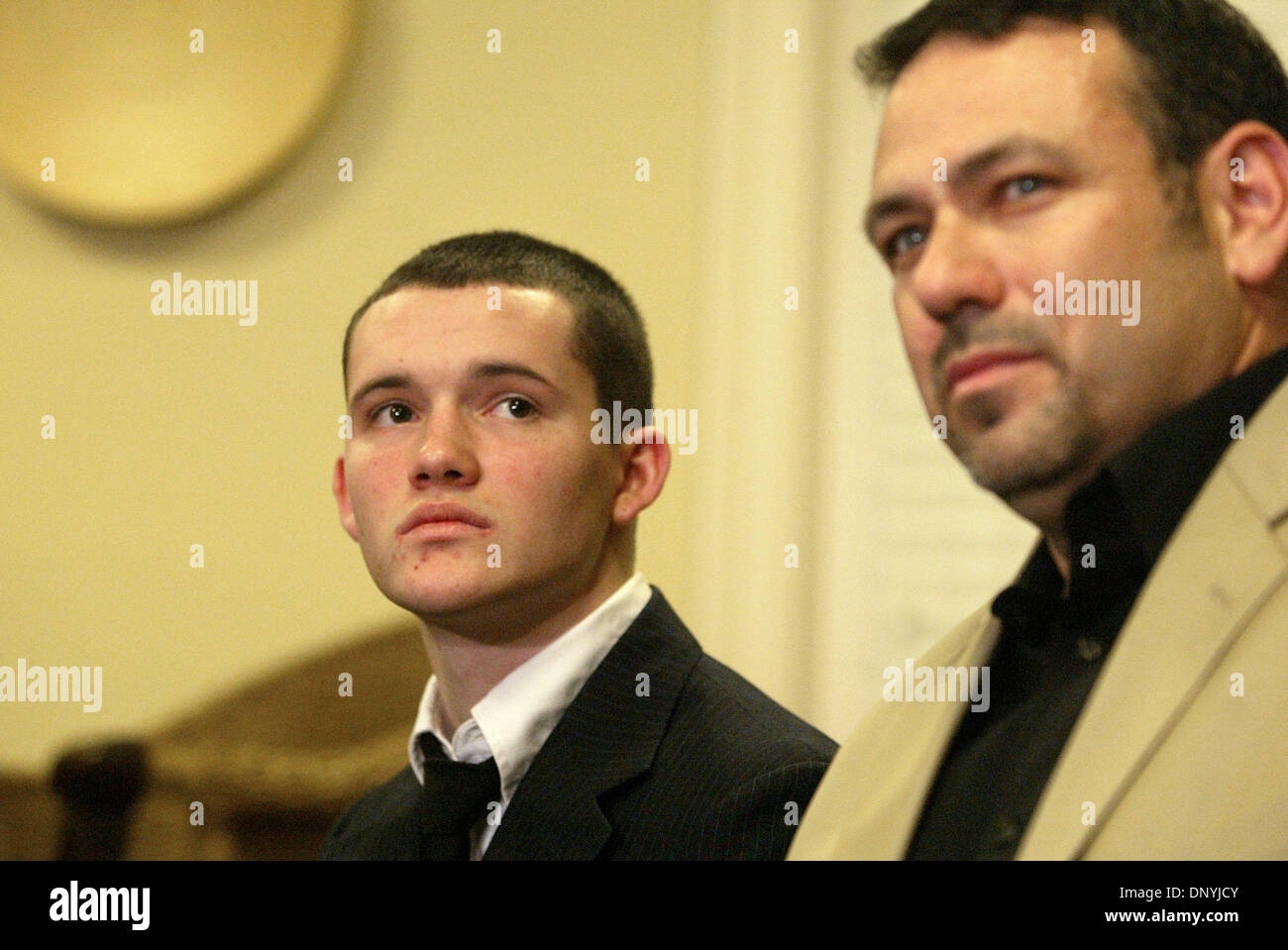 Jan 30, 2006; Stuart, FL, USA; Michael Hicks, one of five teens accused ...