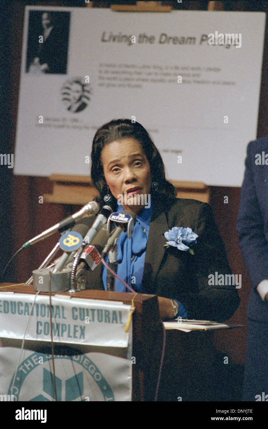 Coretta scott king hi-res stock photography and images - Alamy
