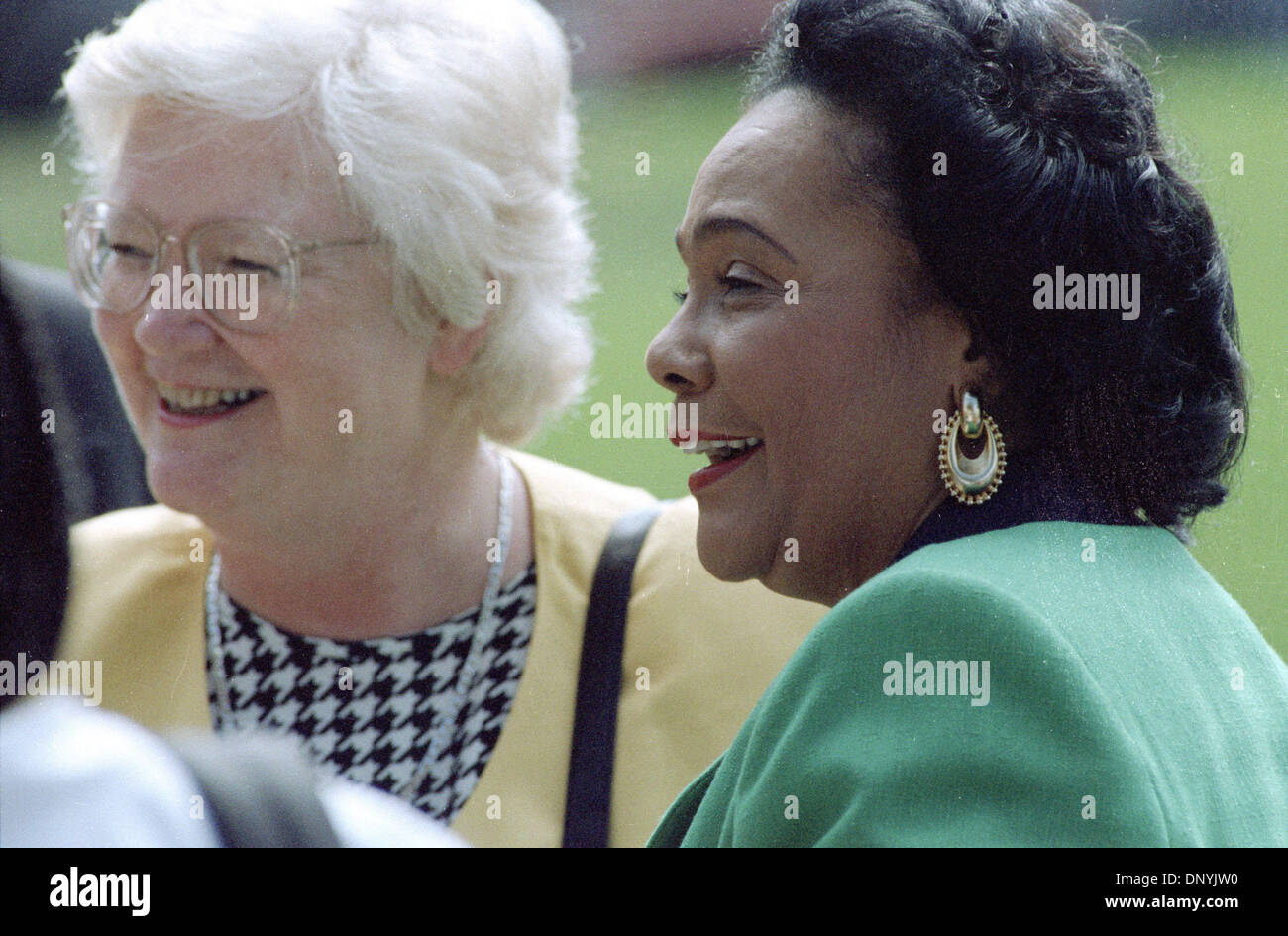 Feb 01, 2006; San Diego, CA, USA; CORETTA SCOTT KING who turned a life ...