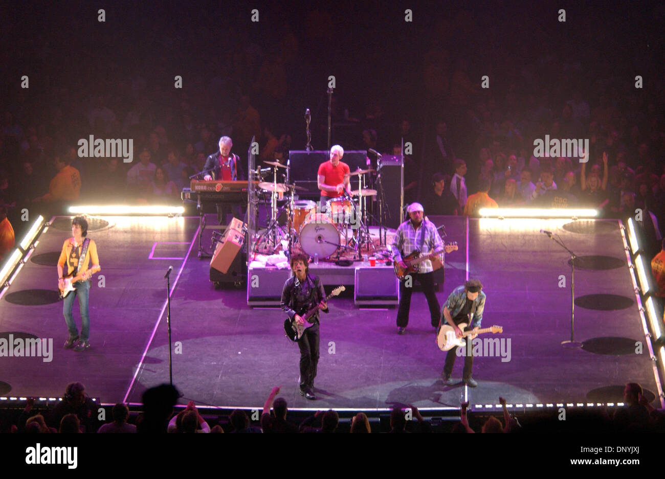 Feb 01, 2006; Baltimore, MD, USA; British rock band THE ROLLING STONES ...