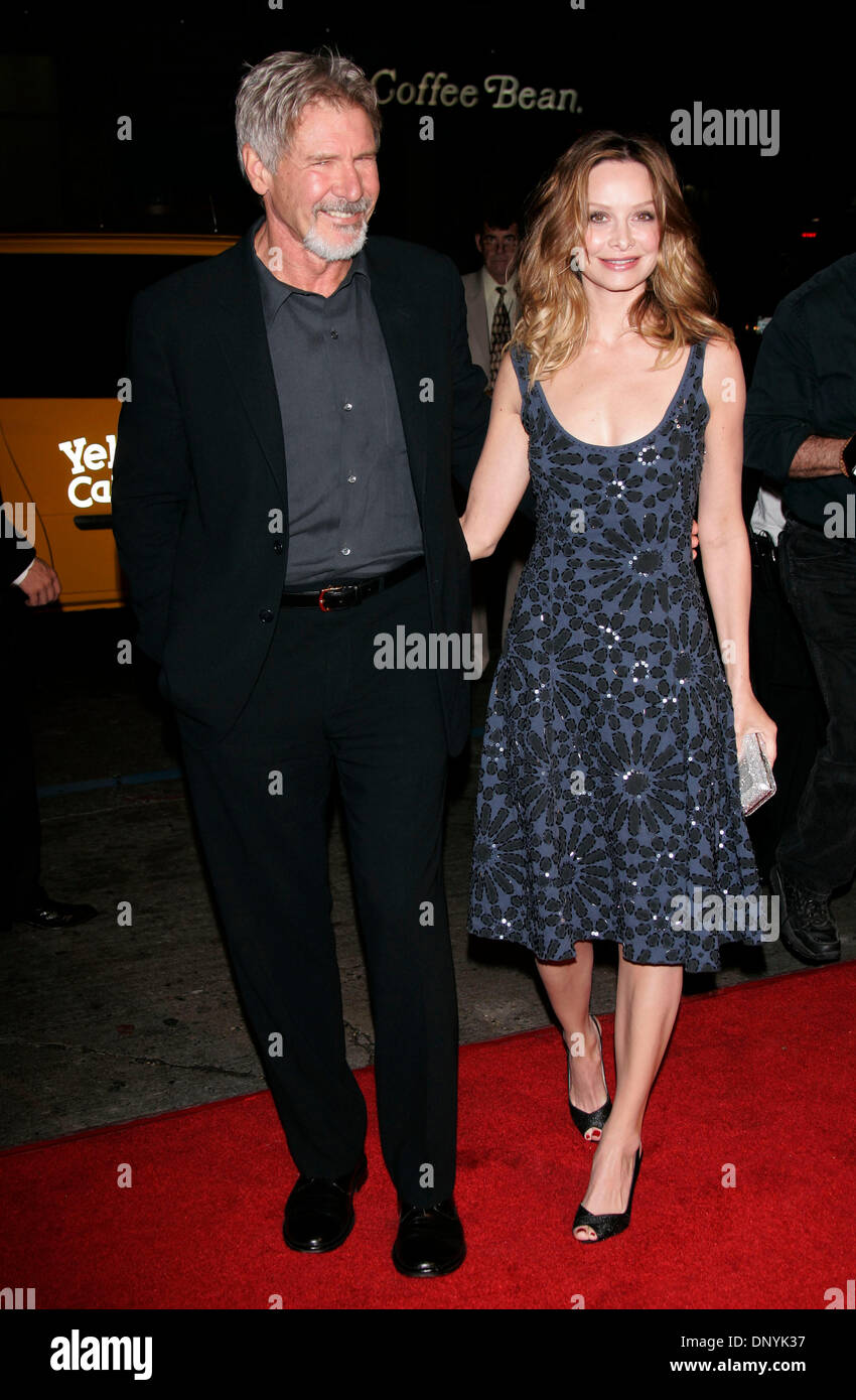 Feb 2, 2006; Hollywood, California, USA; Actor HARRISON FORD & Actress ...