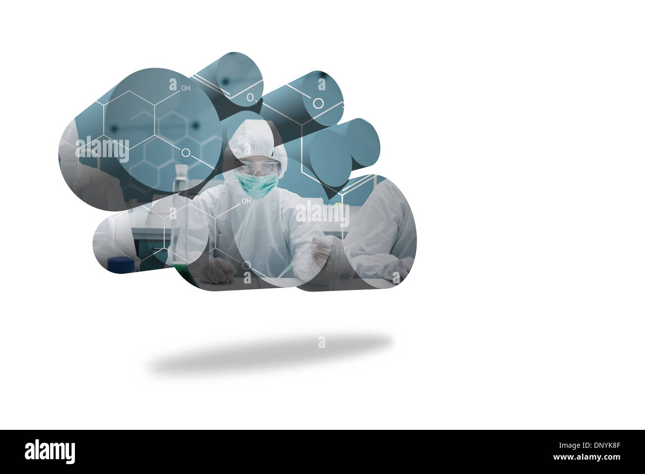 Scientist computer Cut Out Stock Images & Pictures - Alamy