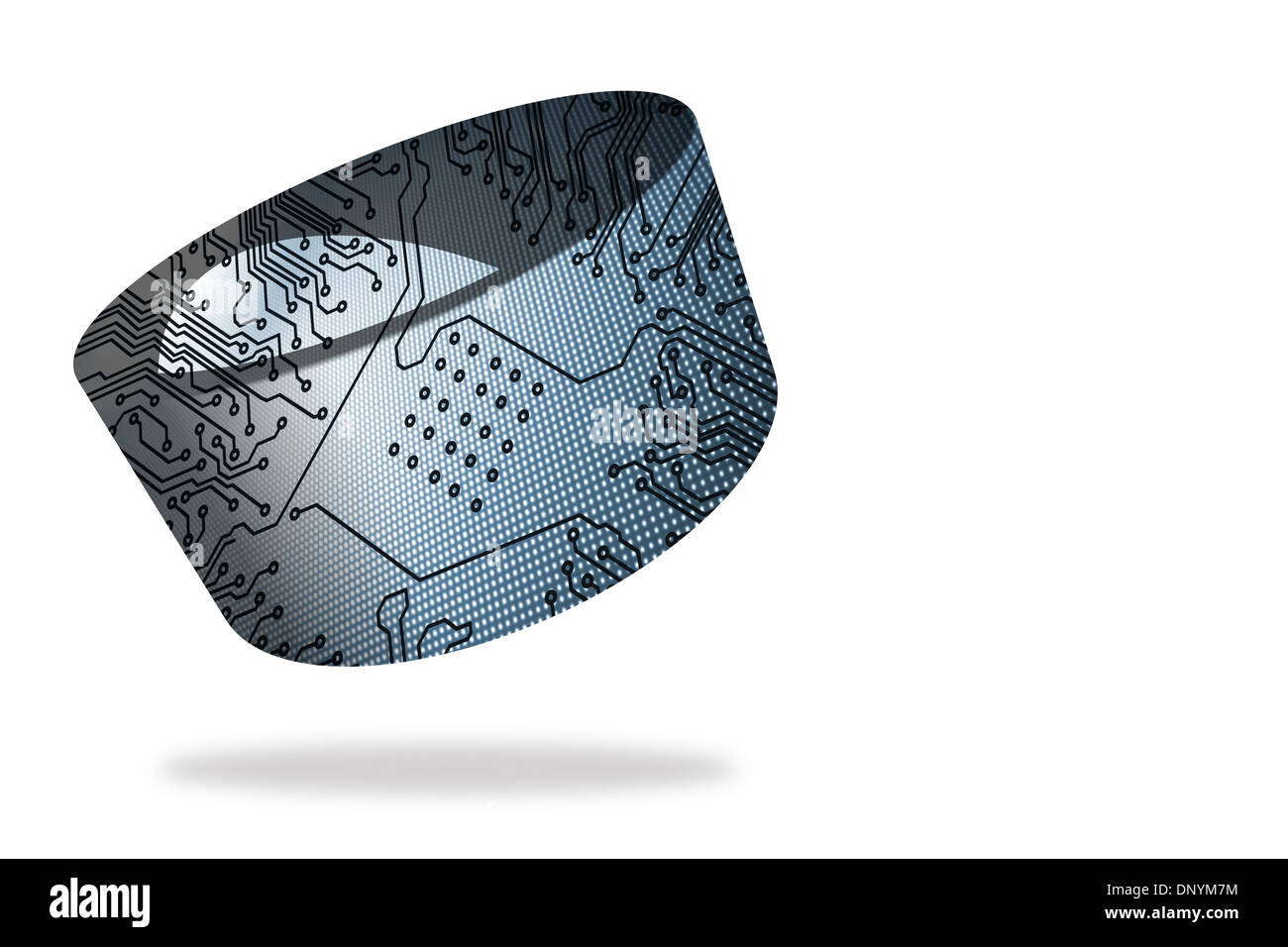 Abstract circuit board futuristic Cut Out Stock Images & Pictures - Alamy