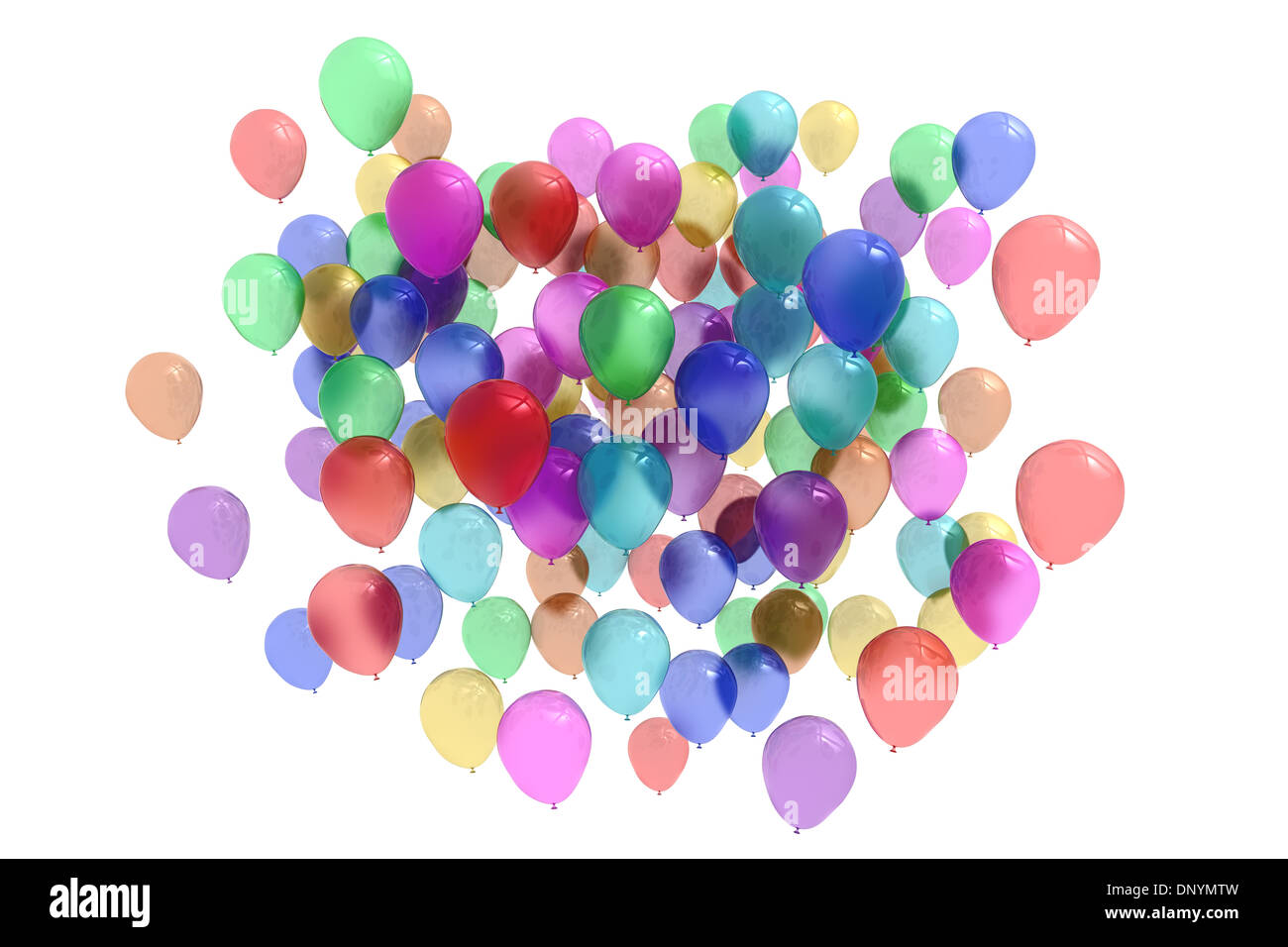 Colourful party Cut Out Stock Images & Pictures - Alamy