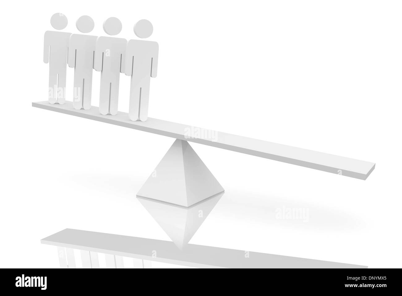 White scales with human figures Stock Photo - Alamy