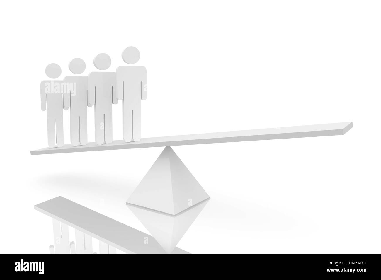 White scales with human figures Stock Photo - Alamy