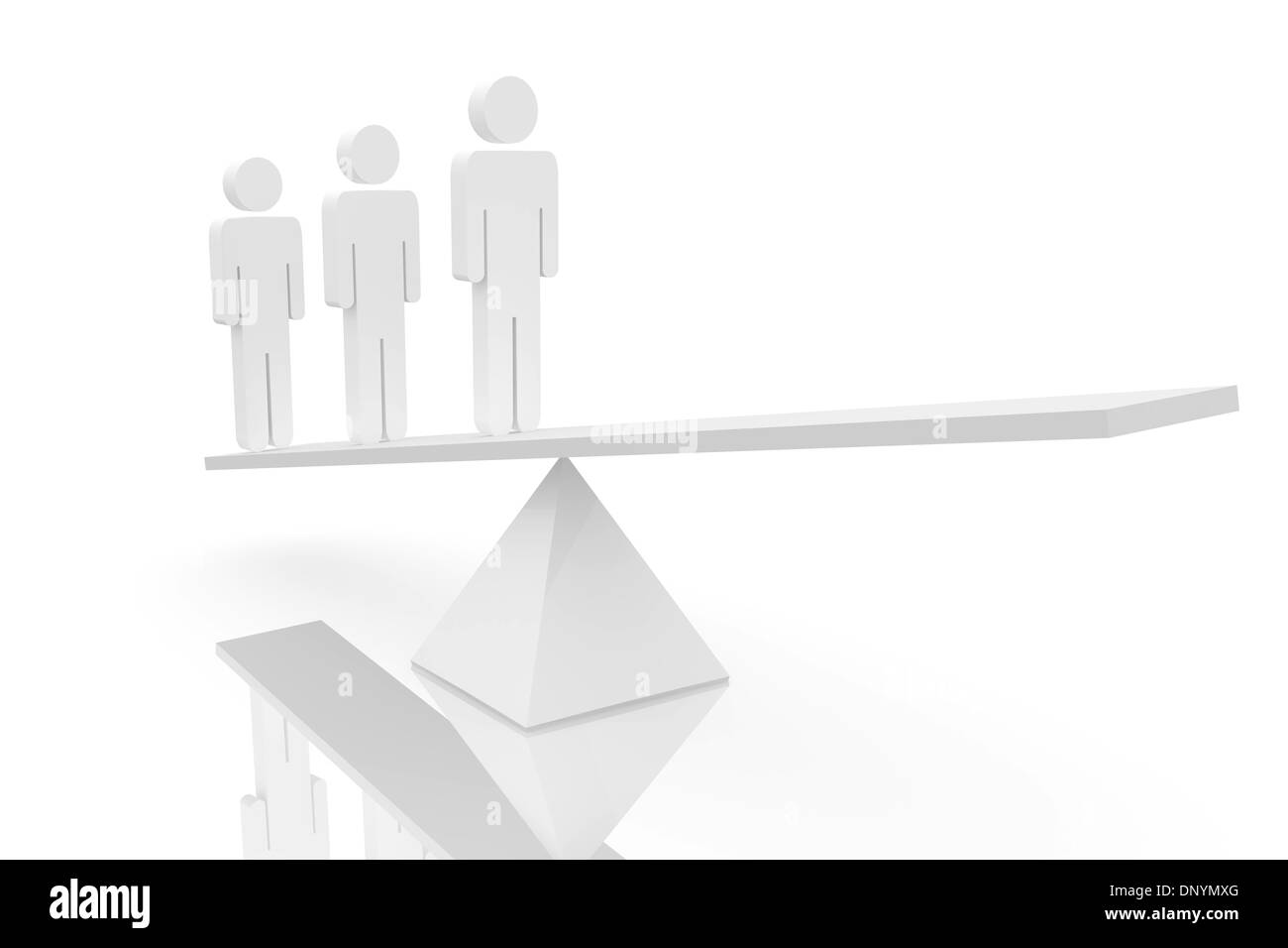 White scales with human figures Stock Photo - Alamy