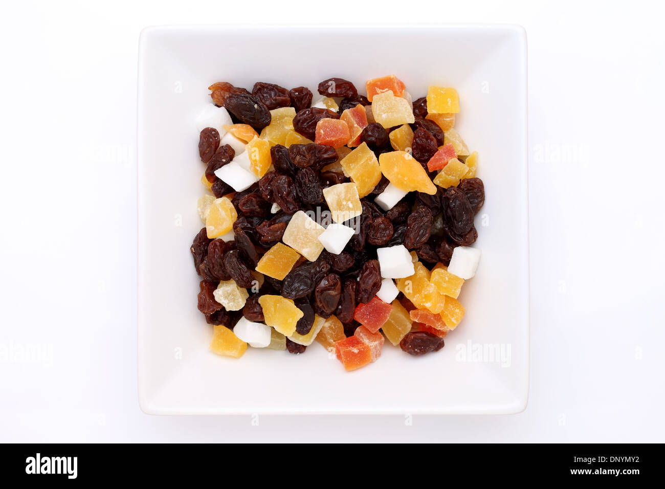 Dried fruits in a dish Stock Photo - Alamy