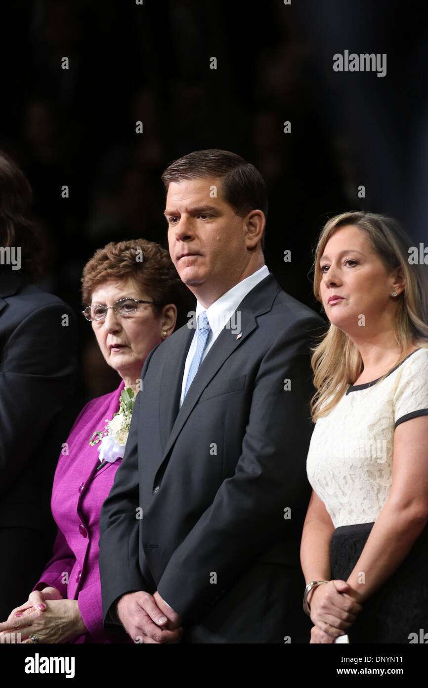Boston, Massachusetts, USA. 6th Jan, 2014. Boston's new Mayor Marty ...