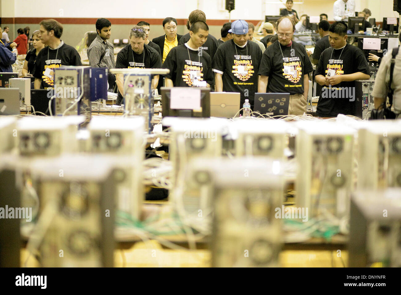 Very first flash mob hi-res stock photography and images - Alamy