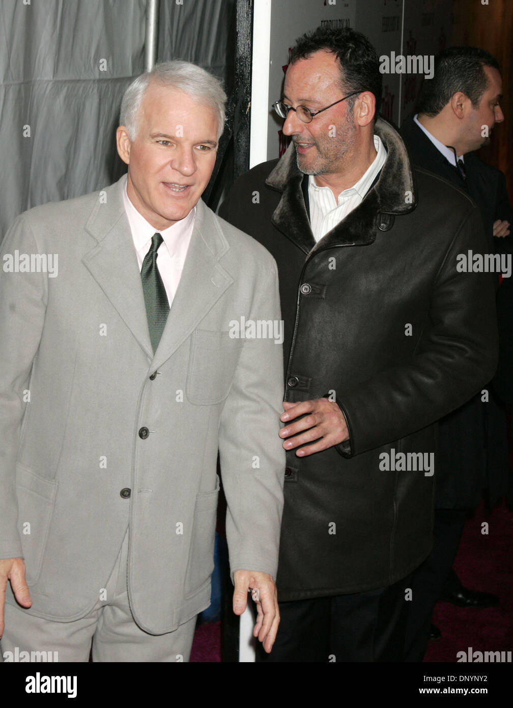 Feb 06, 2006; New York, NY, USA; Actors STEVE MARTIN and JEAN RENO at ...