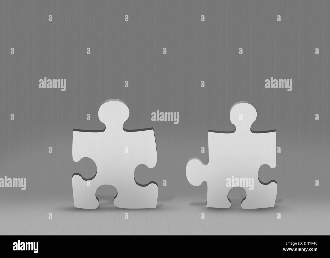Grey puzzle pieces hi-res stock photography and images - Alamy