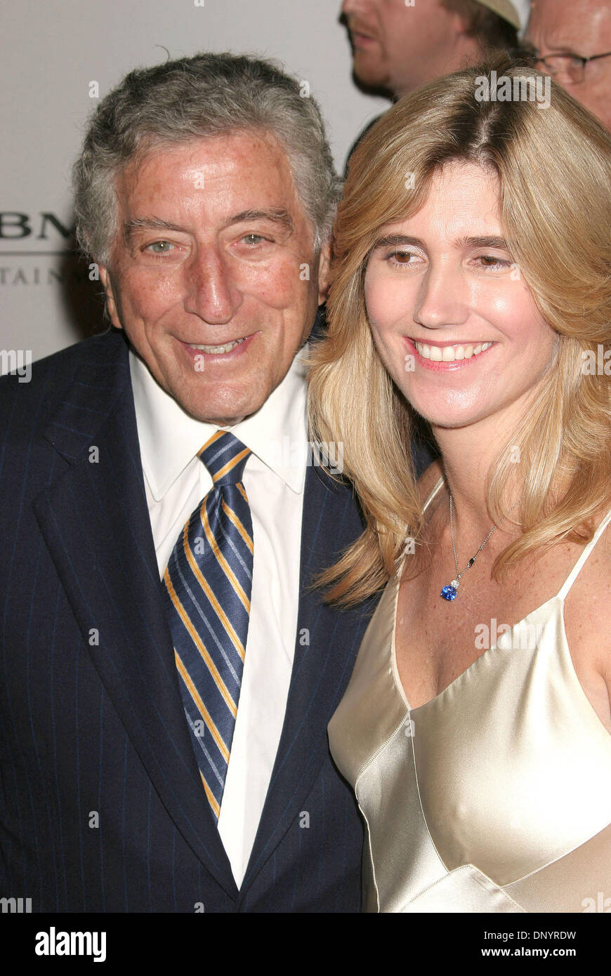 Feb 08, 2006; Los Angeles, CA, USA; Singer TONY BENNETT and SUSAN ...