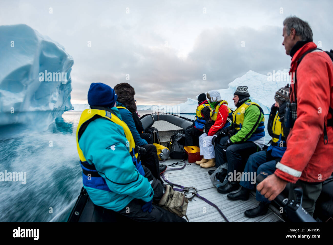 Antarctica zodiac boats hi-res stock photography and images - Alamy