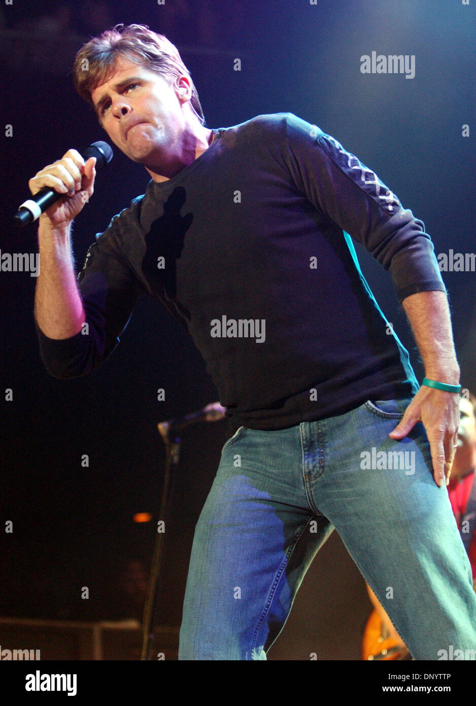 Feb 10, 2006; Myrtle Beach, CA, USA; Singer RICHIE MCDONALD of the ...