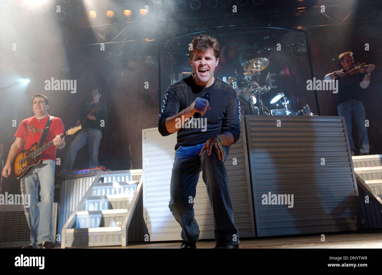 Feb 10, 2006; Myrtle Beach, CA, USA; Singer RICHIE MCDONALD of the ...