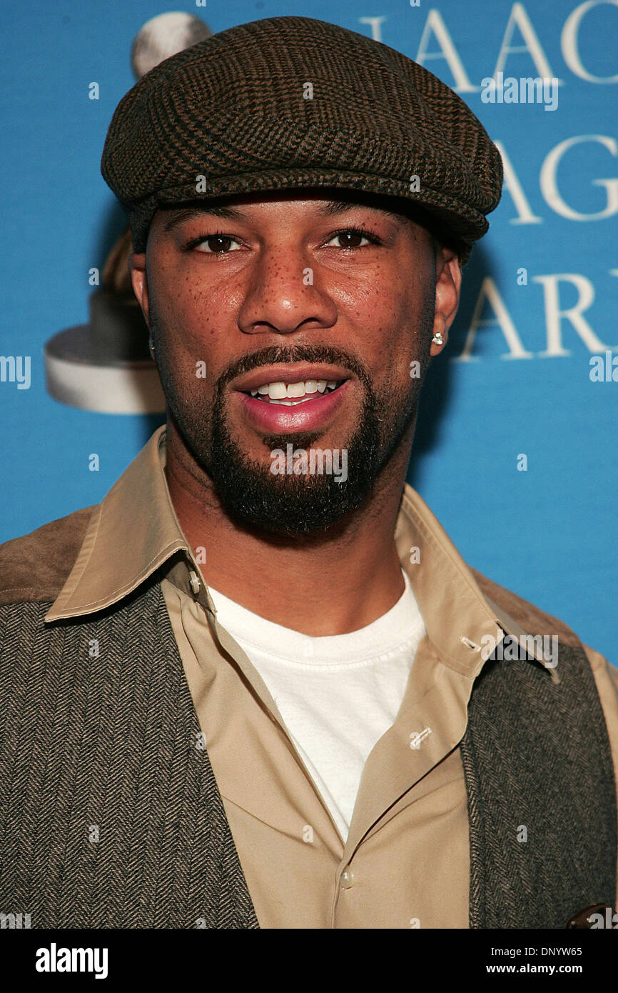 Feb 11, 2006; Beverly Hills, CA, USA; Rap artist COMMON during arrivals ...