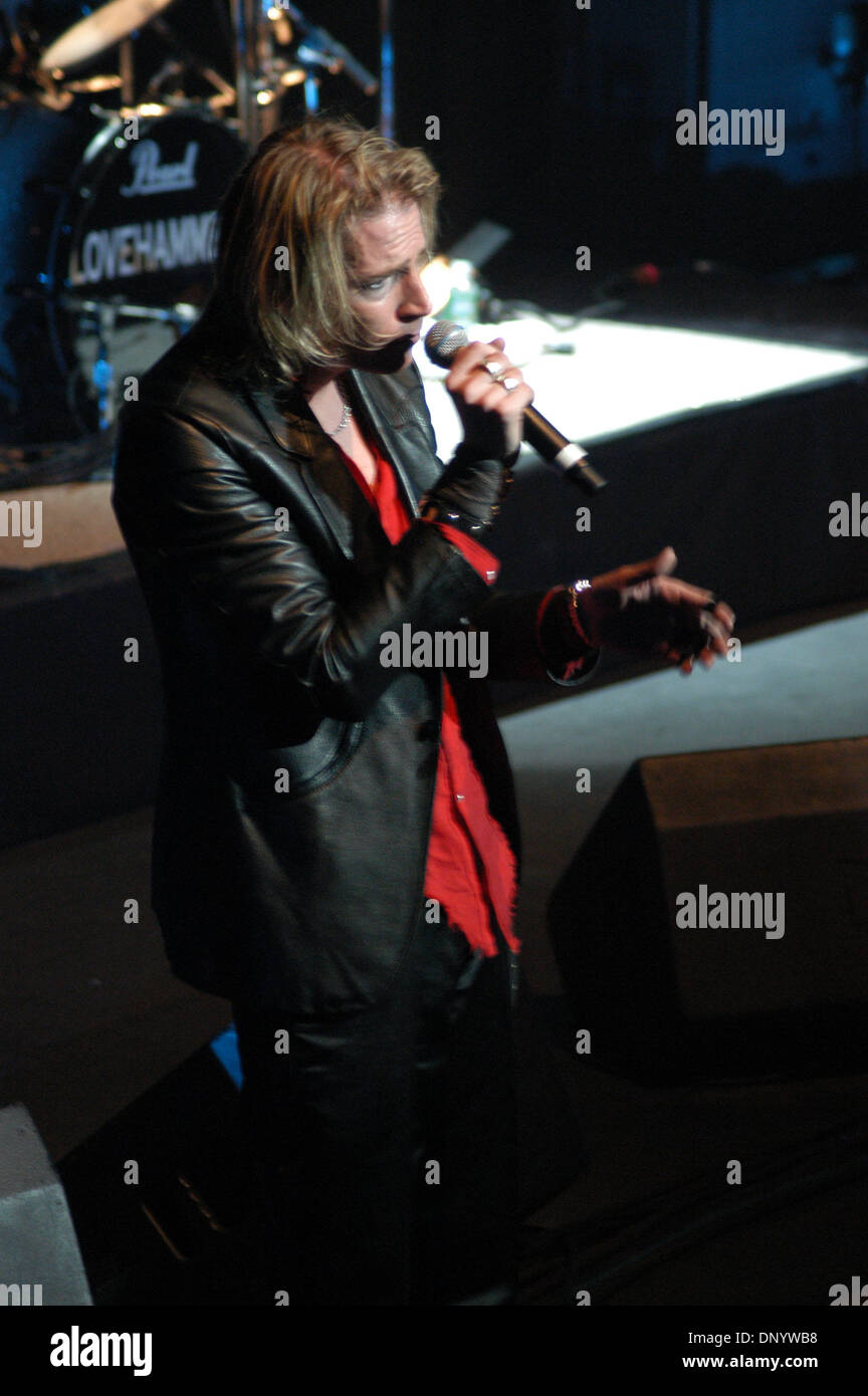 Feb 13, 2006; New York, NY, USA; MARTY CASEY performing live in concert ...