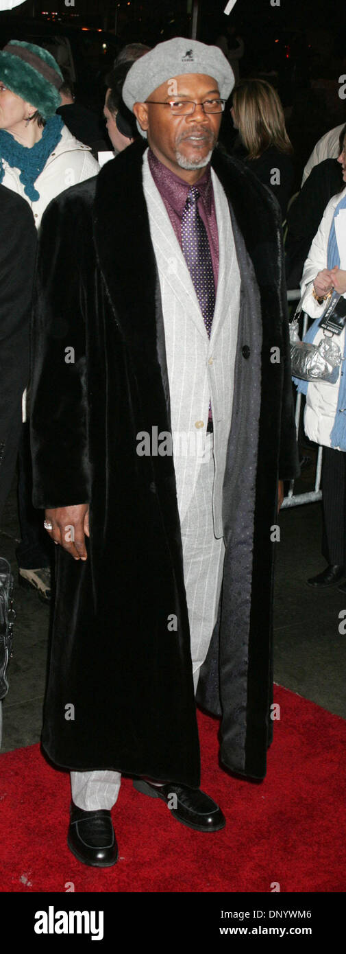 Feb 13, 2006; New York, NY, USA; Actor SAMUEL L. JACKSON at the world ...