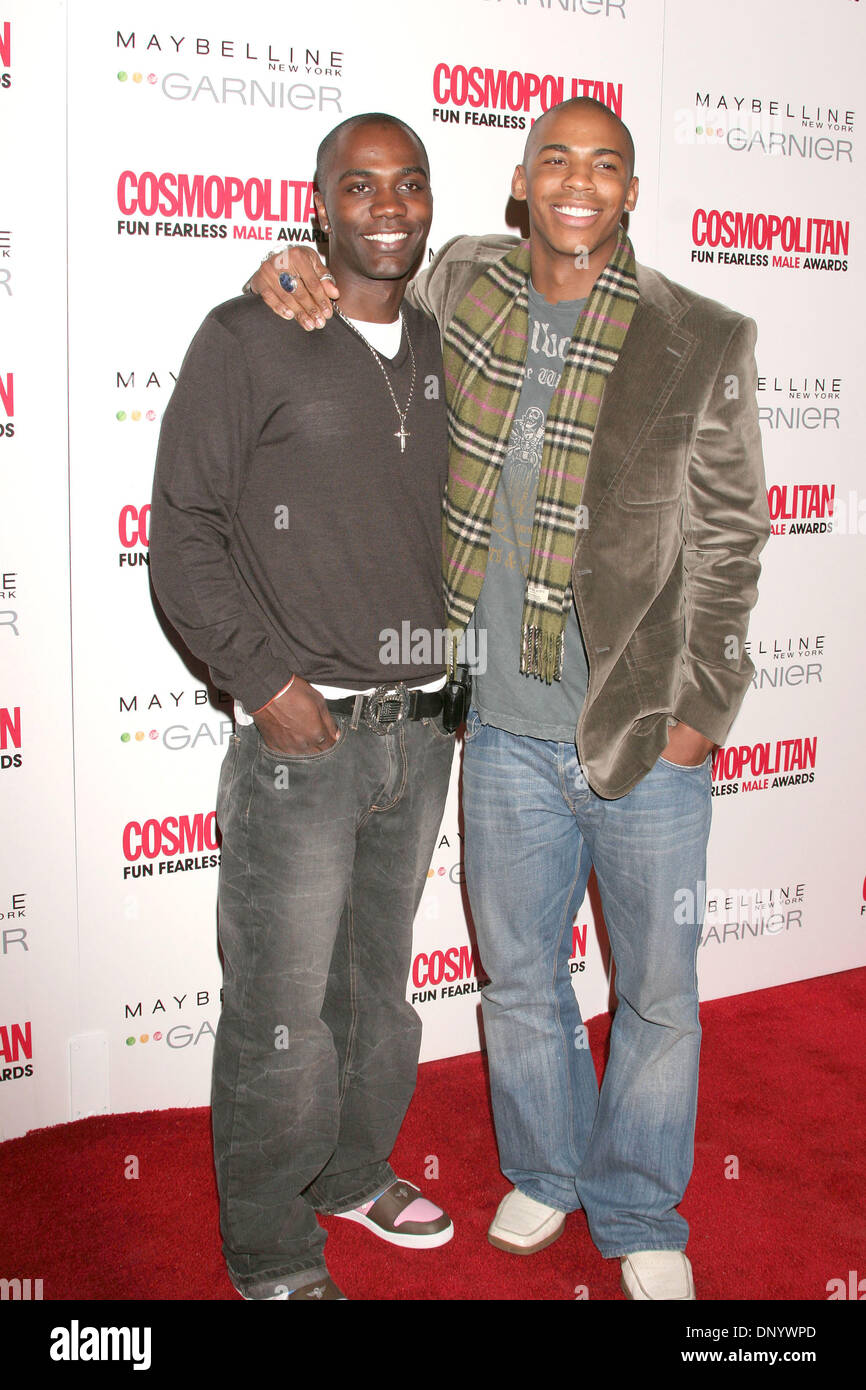 Feb 13, 2006; Los Angeles, CA, USA; Actors MEHCAD BROOKS and NASHAWN ...