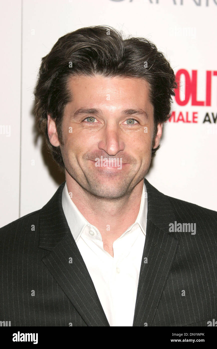 Feb 13, 2006; Los Angeles, CA, USA; Actor PATRICK DEMPSEY at the ...