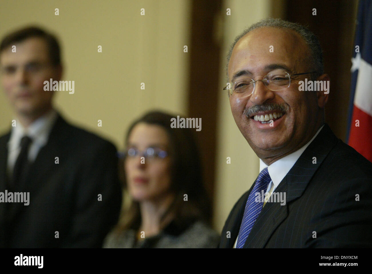 Feb 15, 2006; Manhattan, NY, USA; NYC Comptroller WILLIAM THOMPSON JR ...