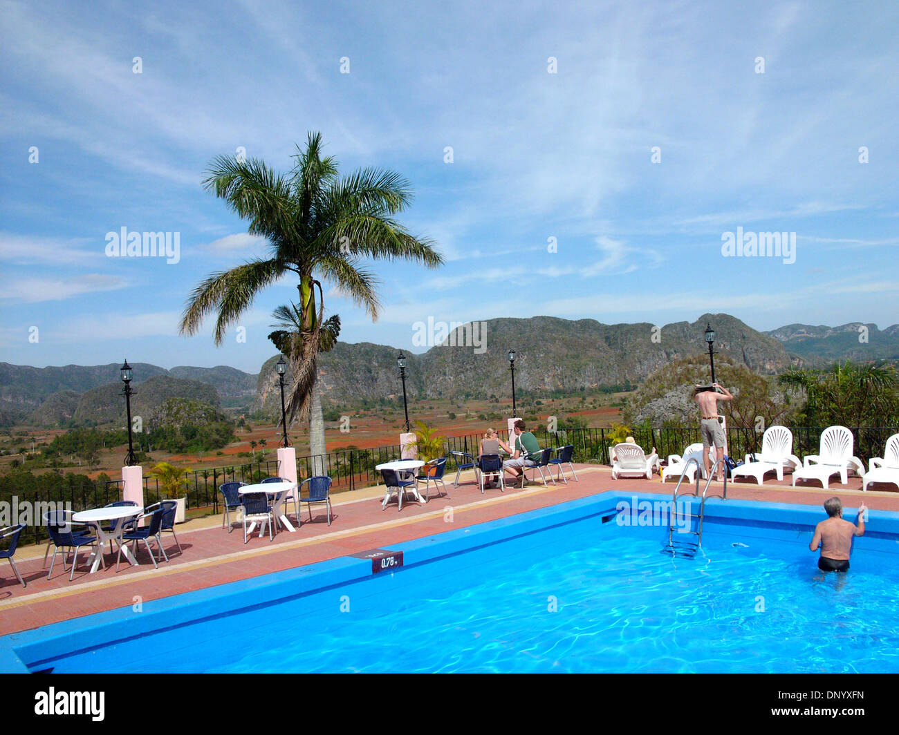 Feb 15, 2006; Pinar del Rio, CUBA; Horizontes Hotel 'Los Jazmines ...