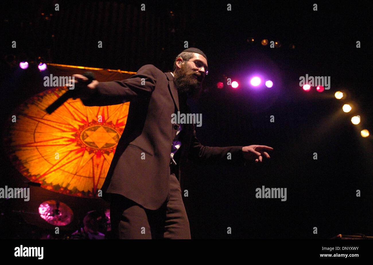Feb 16, 2006; Atlanta, GA, USA; Hasidic Jewish reggae singer Matisyahu ...