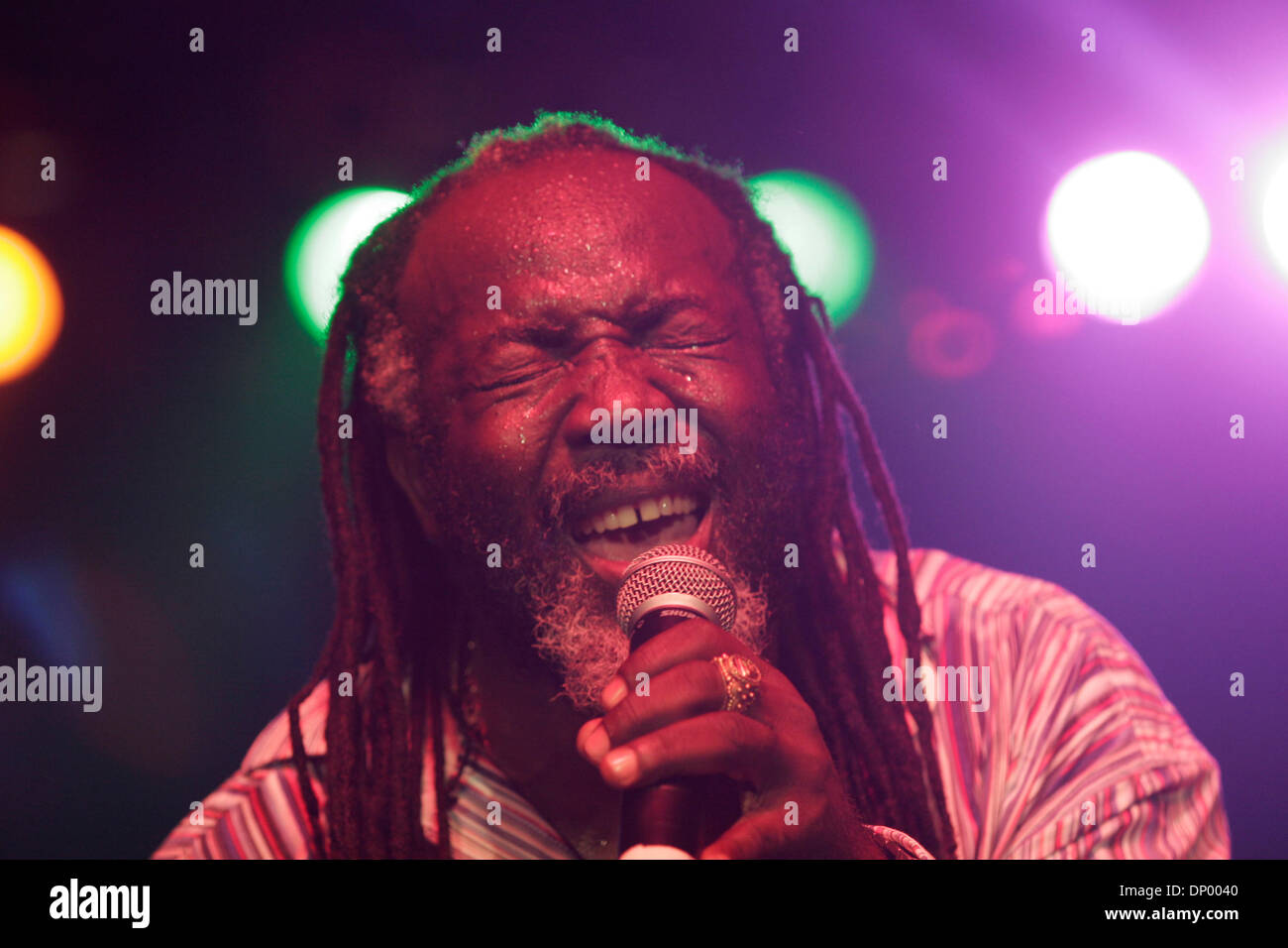 Feb 20, 2006; Los Angeles, CA, USA; Singer FREDDIE MCGREGOR performs ...